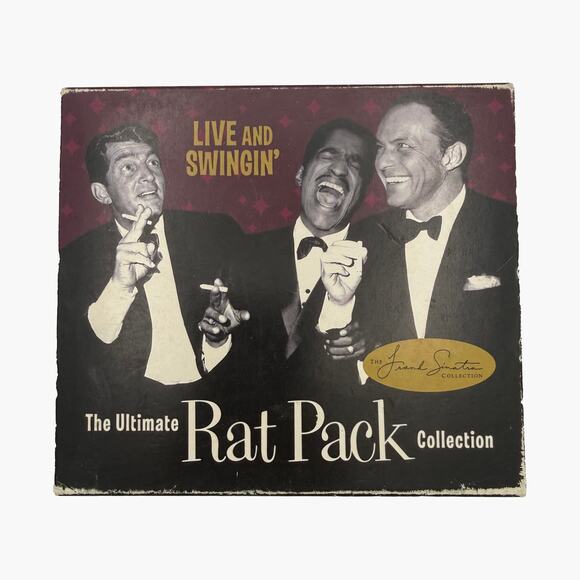 Rat Pack | Media | Live And Swingin The Ultimate Rat Pack Collection Cd ...